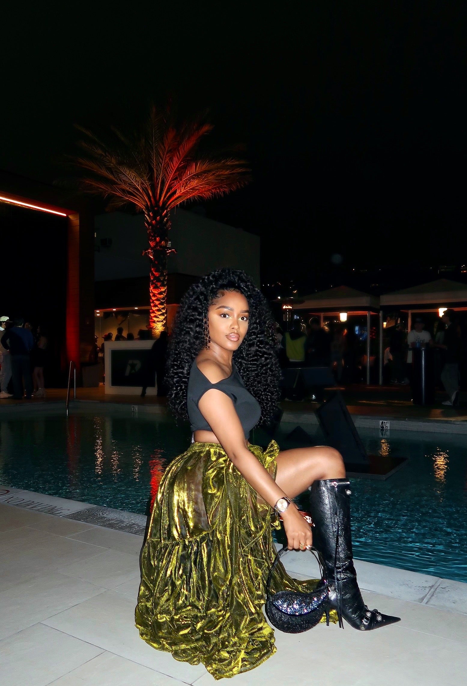 Blakely Multi-Wear Maxi Skirt- Green